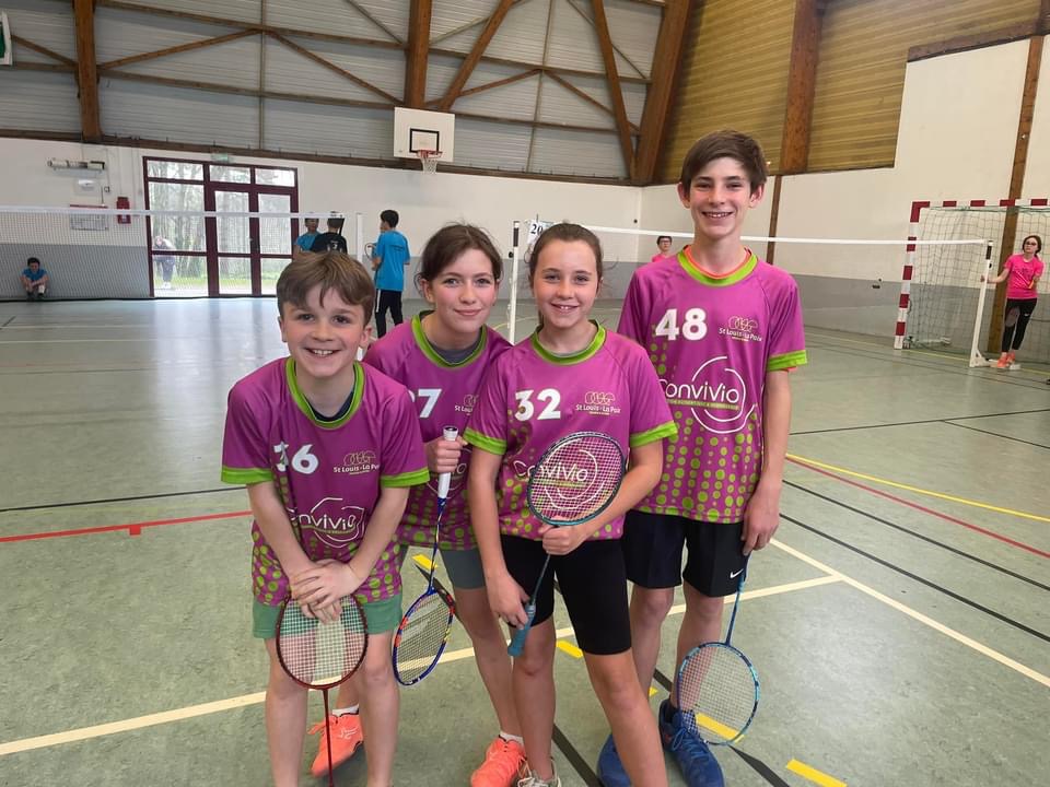 Championnat régional de badminton - Collège Saint Louis